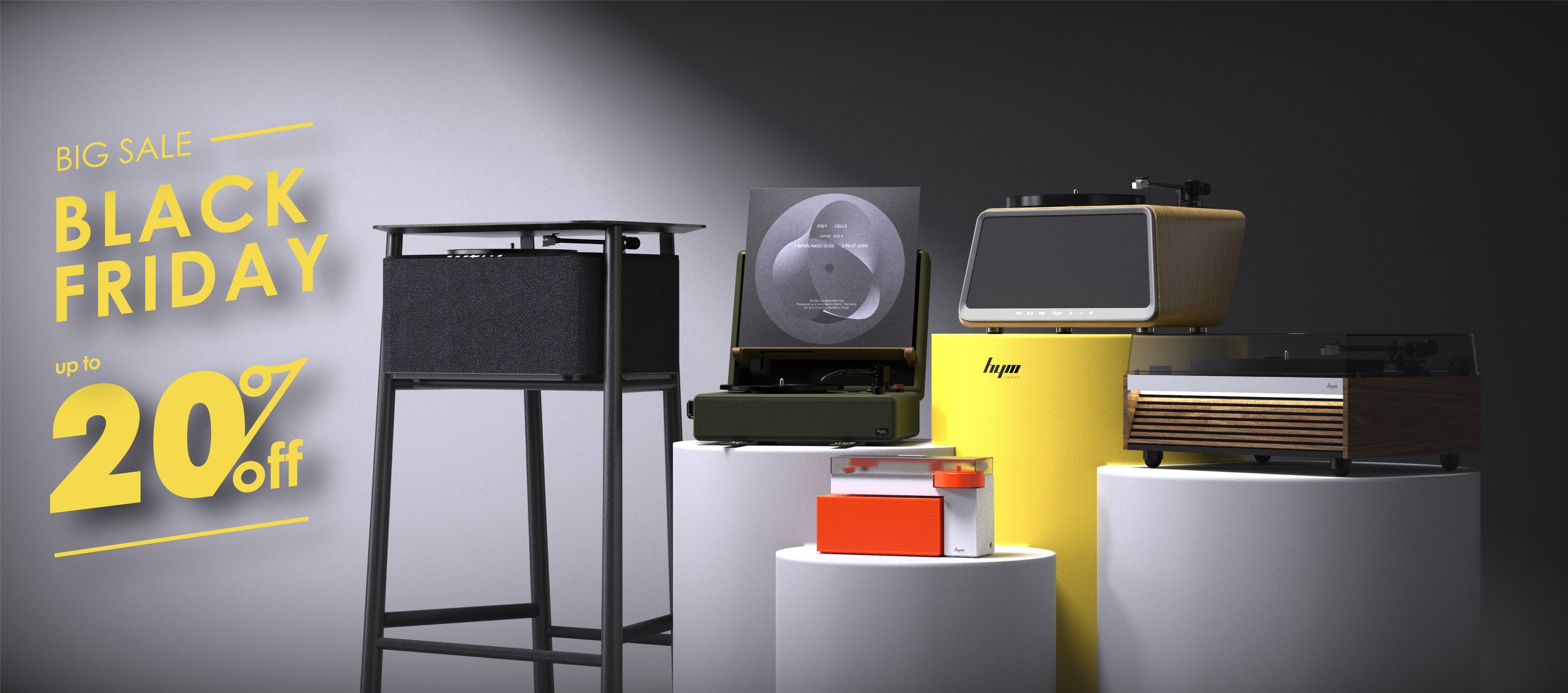 HYM-Originals Turntable & Stereo – HYM-originals